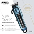 Wahl Professional Super Taper x Corded and Cordless Hair Clipper with T ...