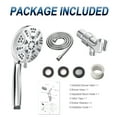 Hopopro Shower Head With Handheld 6 Setting Sprayer High Pressure