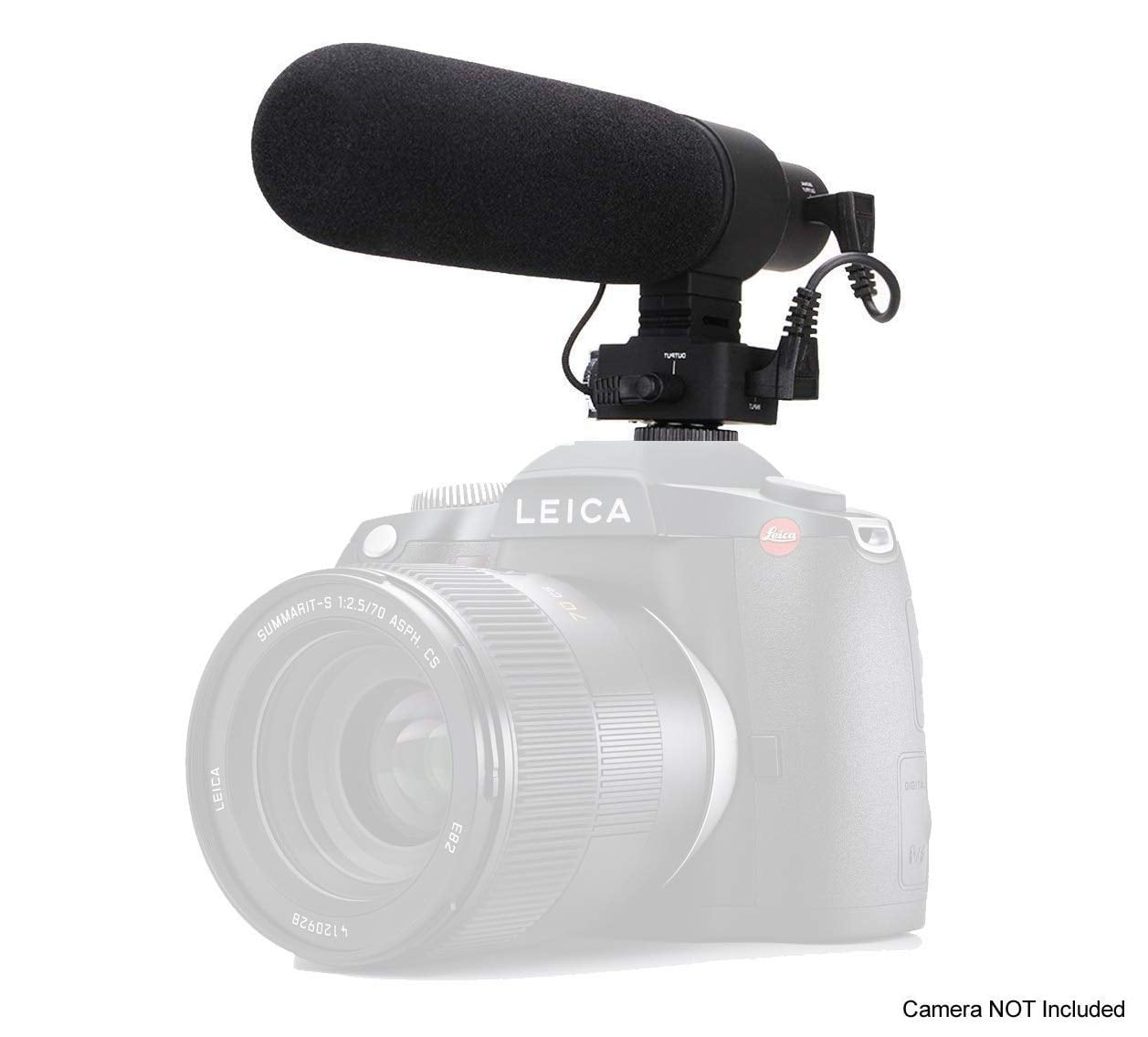 Canon EOS Rebel T7i Advanced Super Cardioid Microphone (Stereo/Shotgun ...