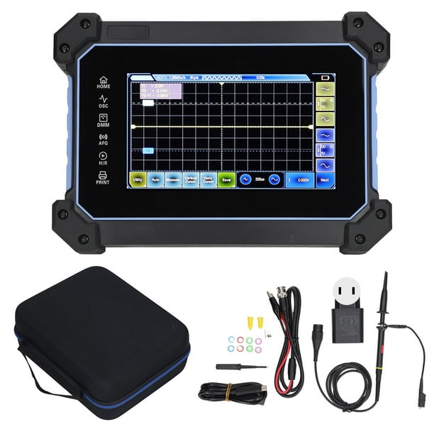 Digital Oscilloscope Touch Screen 2 Channel 110MHz Bandwidth 250MSA/s ...