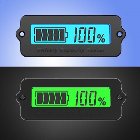 LCD Battery Capacity Indicator Lithium Ion Batteries Percentage Display ...