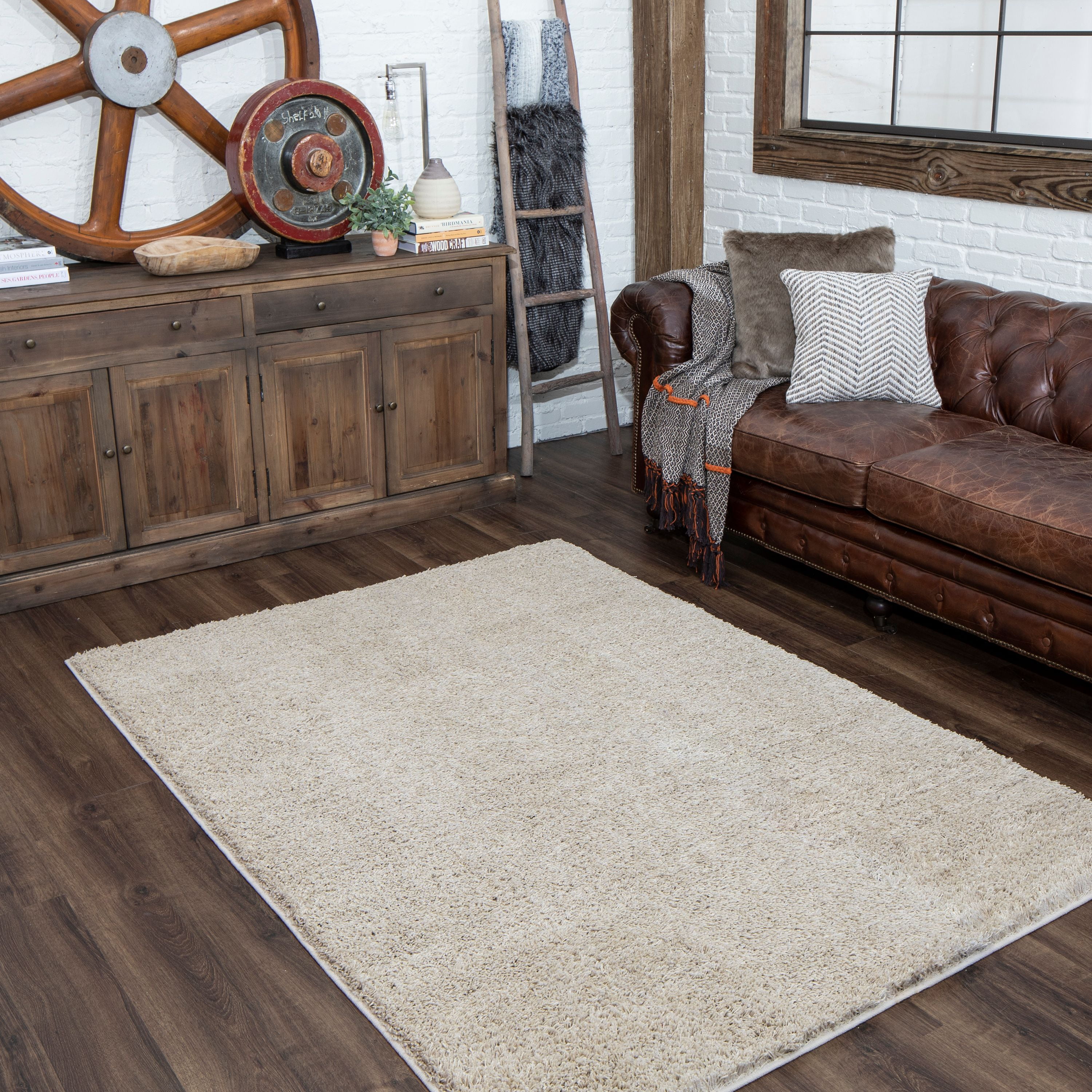 Mohawk Home Willow Creek Solid Shag Area Rug - Walmart.com