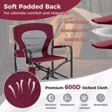Auranook Outdoor Rocker Camping Chair for Adults, Portable Foldable ...
