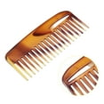 "Vocoste Brown Wide Tooth Comb for All Hair Types, Detangling Hair Comb ...