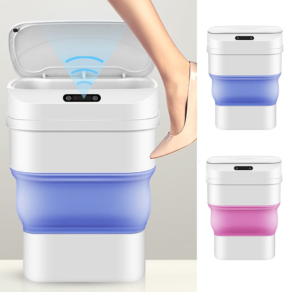 SPRING PARK Automatic Touchless Trash can Intelligent Induction Motion ...
