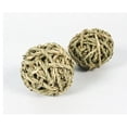 KAQ, Rabbit Toys Edible Woven Grass & Willow Ball, 4pk - Walmart.com