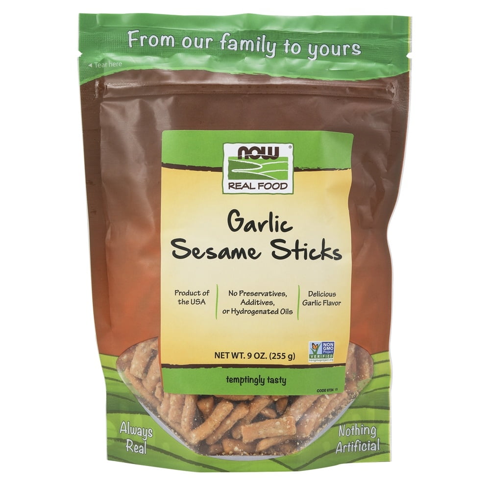 Click here for Now Foods - Garlic Sticks Sesame - 9 Oz. 9.00 Oz. prices
