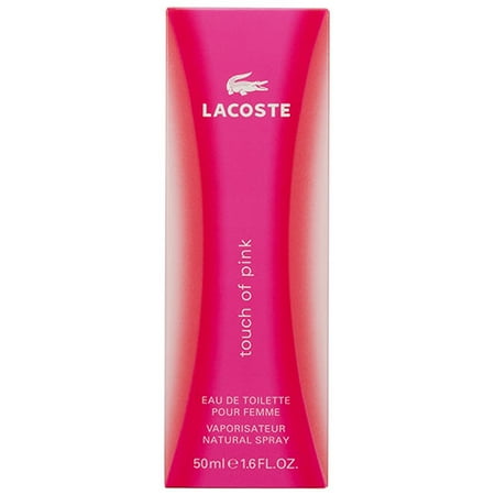 Lacoste Touch Of Pink Eau De Toilette Spray, 1.6 Oz - Walmart.com