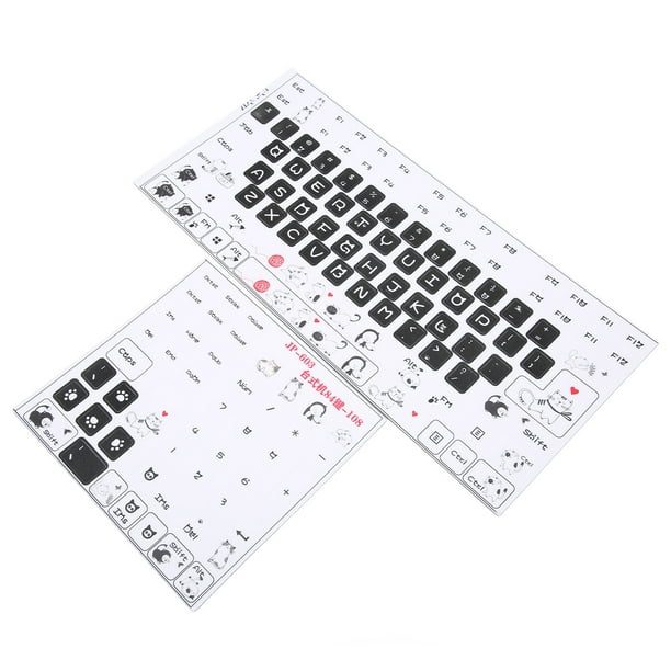 Computer Keyboard Stickers Keyboard Stickers Pvc Clear English Keyboard