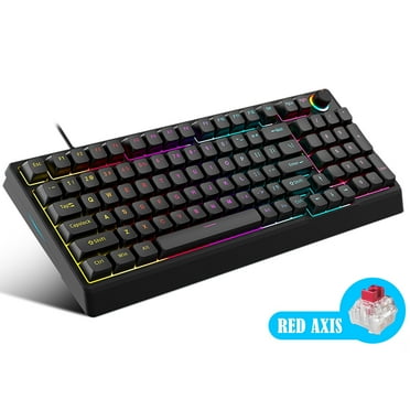 Mountain Everest Max Gaming Keyboard - Modular, RGB Backlit, Hot-Swap ...