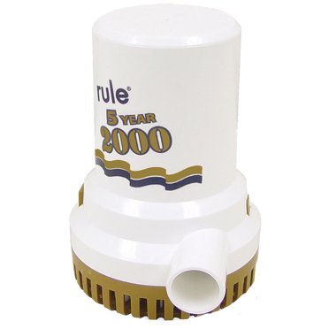 Rule 1500 G.P.H. "Gold Series" Bilge Pump - Walmart.com
