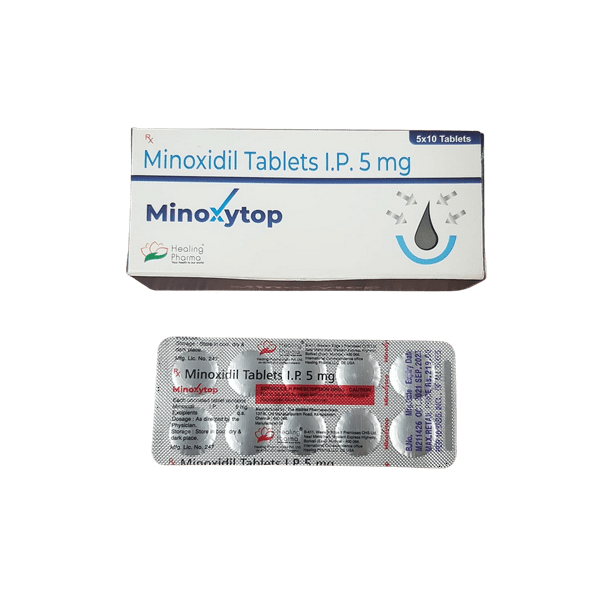 Minoxidil 5mg 50 Tabletas Minoxytop Minoxytop Tabletas 5mg | Walmart en ...