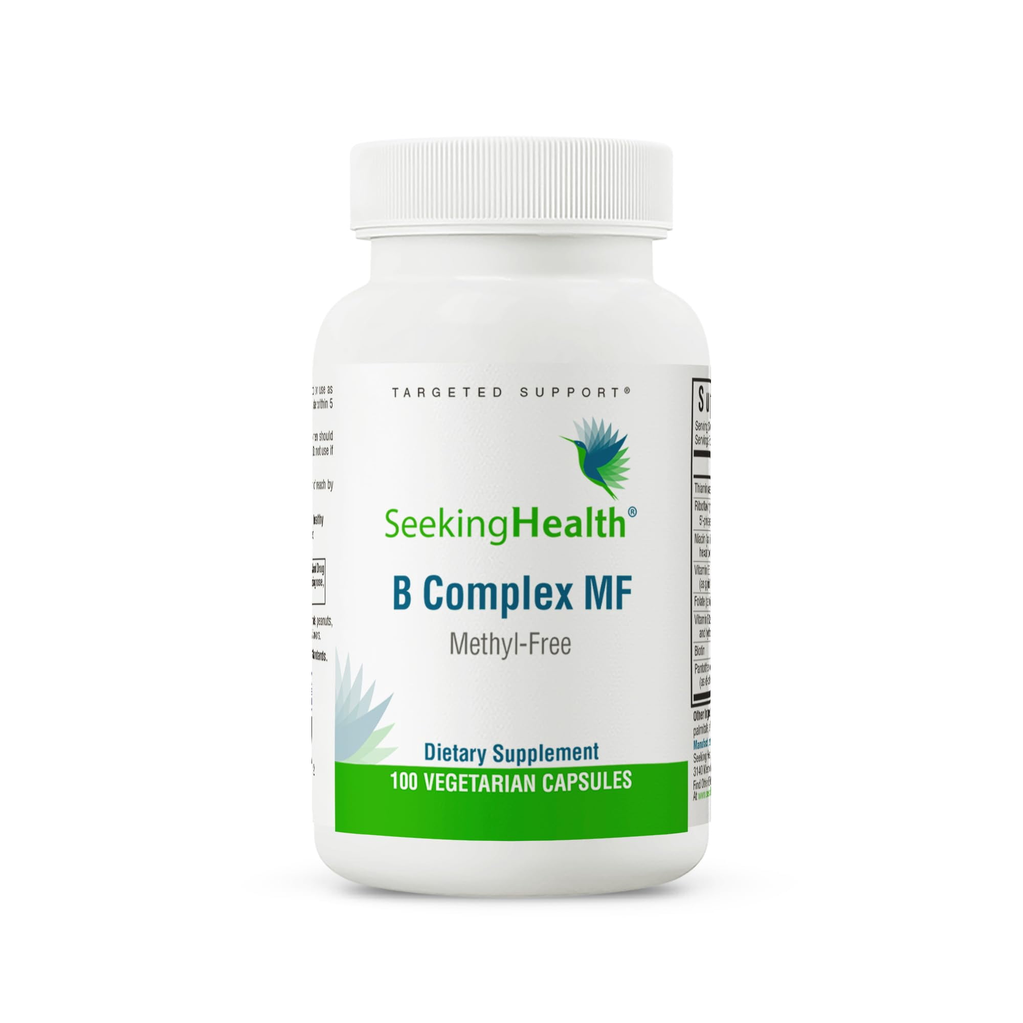 Suplemento Seeking Health B Complex MF 100 cápsulas | Walmart en línea