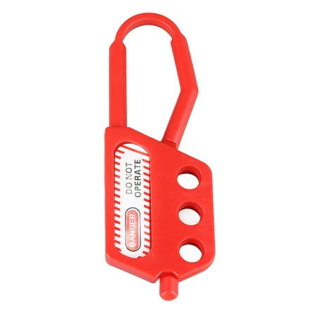 Tagout Hasp Lock, Portable Lightweight Rugged Industrial Hasp Lock ...