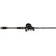 Fenwick Pflueger Nighthawk Low Profile Bait Cast Reel and Fishing Rod ...