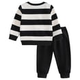 Bobifish Big Boys Outfit Set Dinosaur Print Soft Long Sleeve Sweatshirt ...