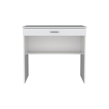 FM FURNITURE LLC Nashville Desk ,White - Walmart.com