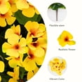 Nearly Natural UV Resistant Outdoor Artificial Geranium Bush - Set of 3 ...