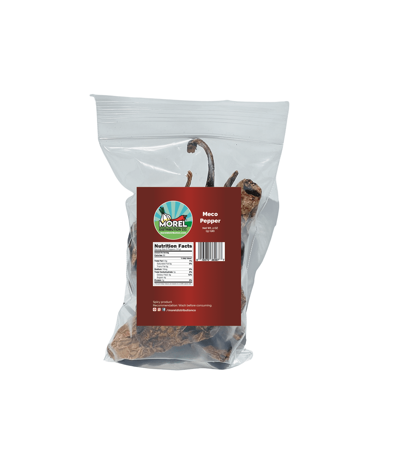 Dried Chile Chipotle Meco Pepper 2 oz - Walmart.com