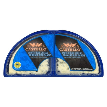 Castello Traditional Blue Cheese, 2 x 175 g - Walmart.ca