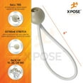 Xpose Safety Bungee Ball Cords – 6” 10 Pack – Heavy Duty White Stretch ...