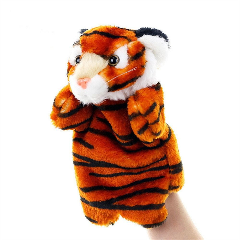 Animal Hand Puppet Cartoon Plush Toys Plush Hand Doll Baby Early ...