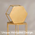 4-piece/8-piece Dessert Stand Display Rack, Golden Metal Food Display ...