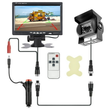 Podofo Wireless Backup Camera System Kit with Easy Installation for ...