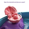 Polly Pocket Dolphin Beach Compact Playset with Mermaid Inside Seashell ...