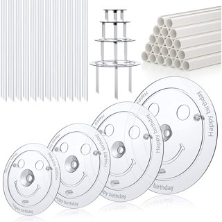 Cake Stand Support Cake Tier Stacking Kit Tiered Cake Support Cake ...
