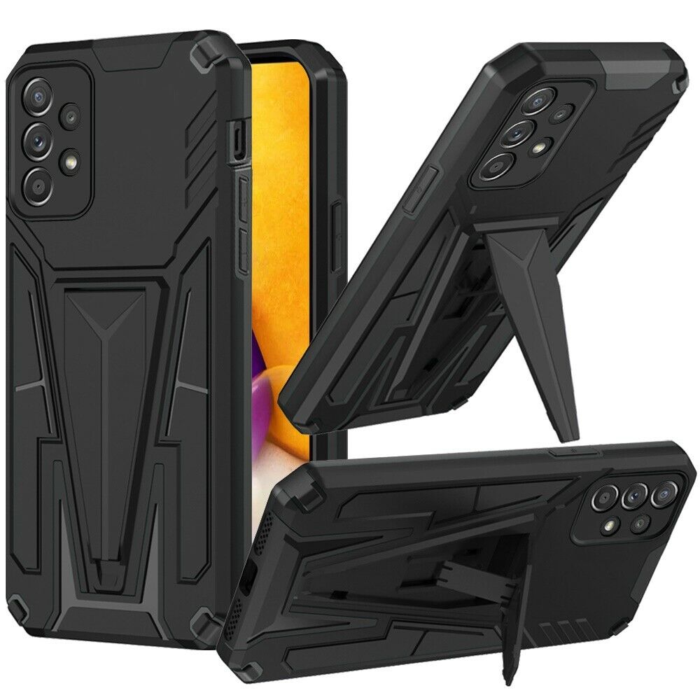 Kaleidio Case For Samsung Galaxy A73 5G [Alien Hybrid] Rugged Shockproof [Kickstand] Magnetic ...