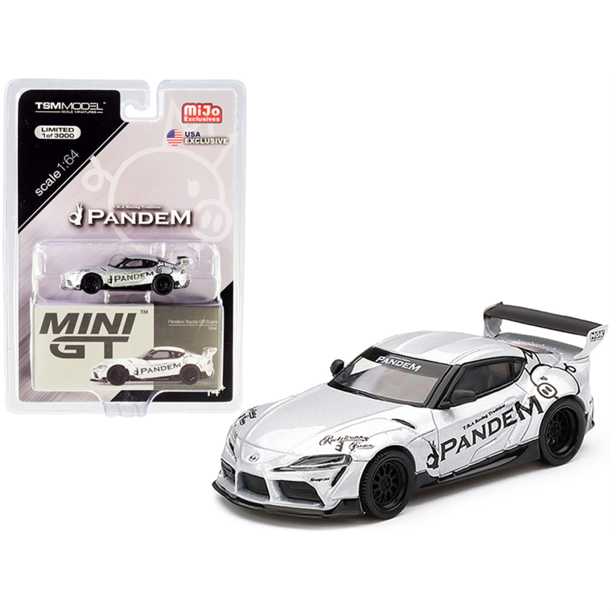 Toyota Pandem GR Supra V1.0 Silver Limited Edition a 3000 piezas en ...