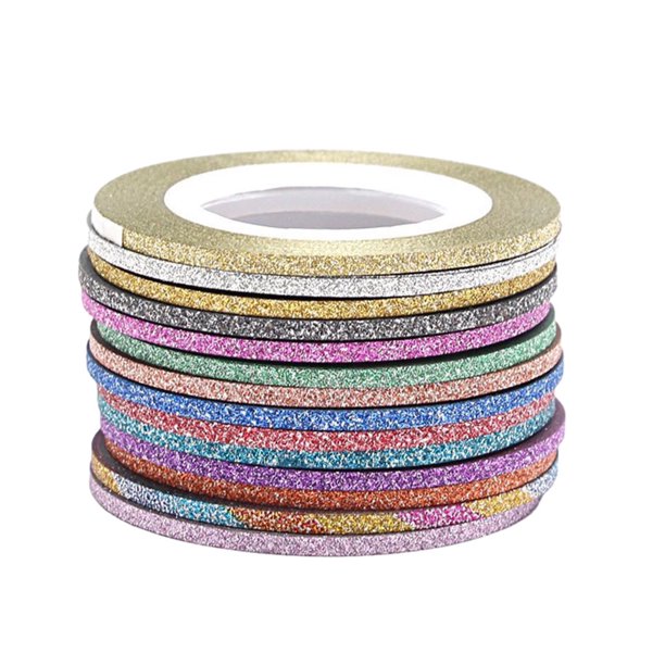 mmirethe 14pcs Paper Nail Art Striping Tapes For Creative And Unique ...