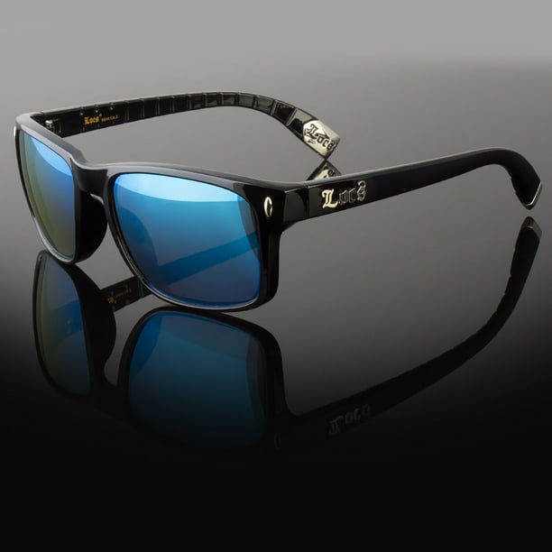 Men Dark Lens Gangster Black Og Sunglasses Locs Biker Glasses Usa