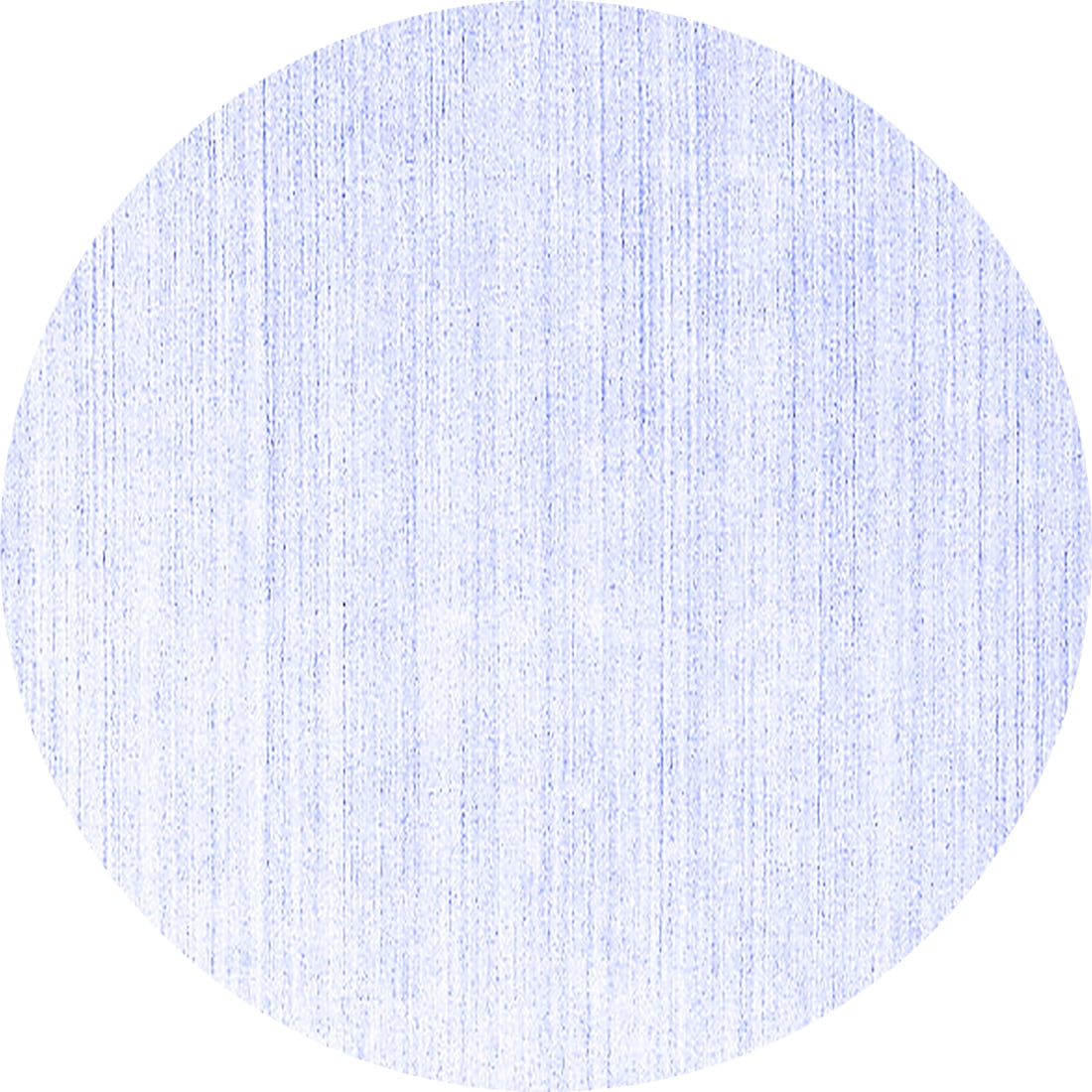 Ahgly Company Machine Washable Indoor Round Solid Blue Modern Area Rugs ...
