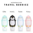 Kanga Care Travel Buddiez Penguin 3oz Refillable Silicone Leak Proof ...