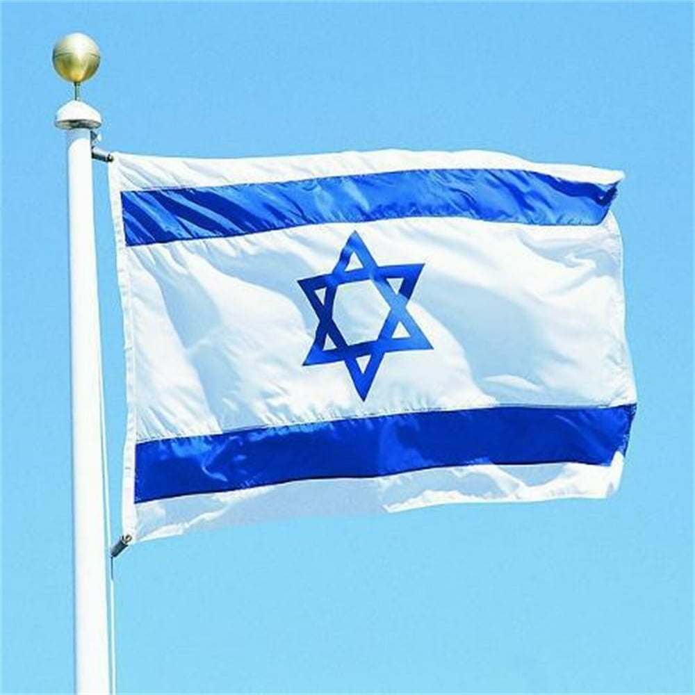Click here for Generic 3x5 Foot Israel Flag Fade Proof Canvas Hea... prices