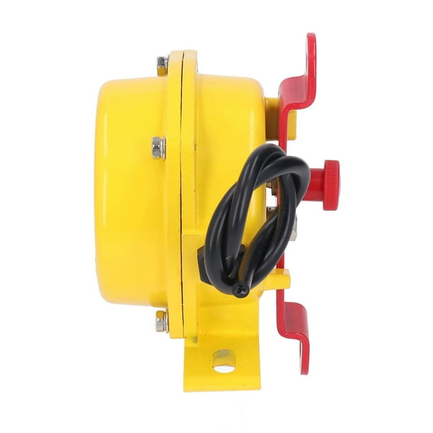 2 Way Pull Rope Cord Switch, 10 Kg Force IP65 Manual Automatic ...