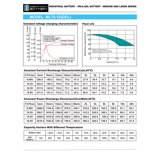 12V 75AH GEL Replacement Battery compatible with Interstate SRM-24 ...