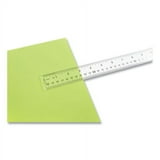 Clear Flexible Acrylic Ruler, Standard/metric, 12" Long, Clear | Bundle ...