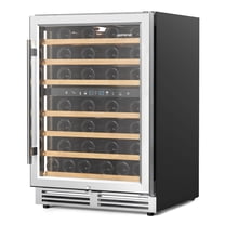 Kenmore Elite Dual Zone 111 Bottle Wine Fridge 18" Built-In ...