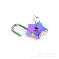 Star Shaped Padlock DIY Star Shape Lock Diary Decorative Padlock for ...