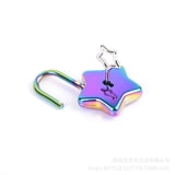 Star Shaped Padlock DIY Star Shape Lock Diary Decorative Padlock for ...