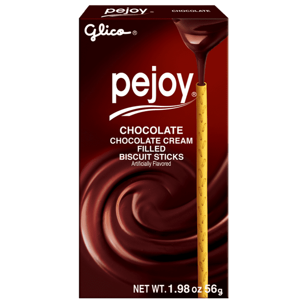 Pejoy 56g Biscuit sticks filled with rich chocolate. Indulge with Pejoy ...
