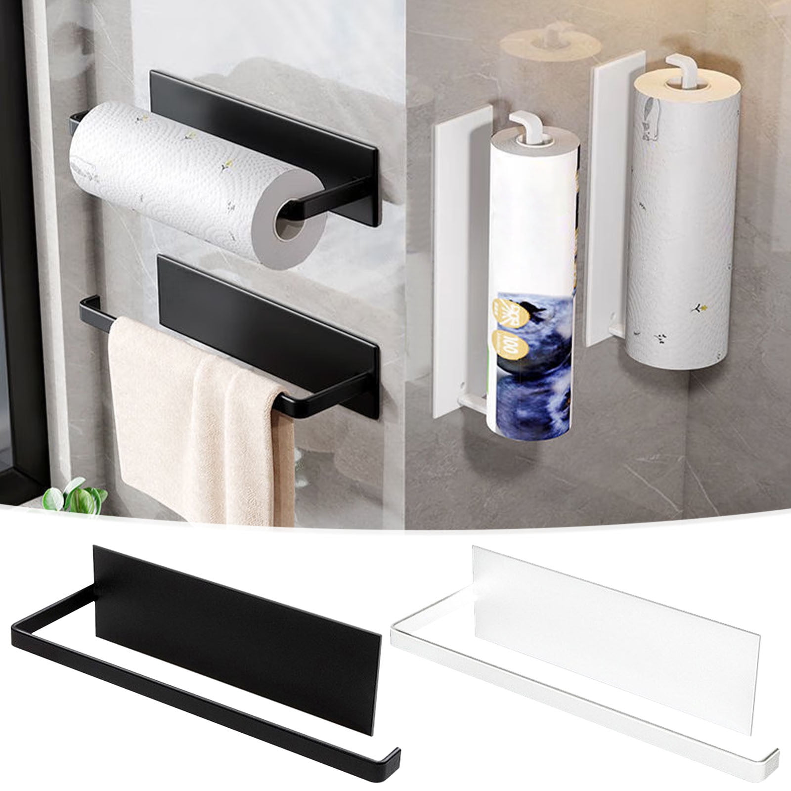 Click here for Iliya Iron Kitchen Towel Rack Adhesive No-Drill Pa... prices