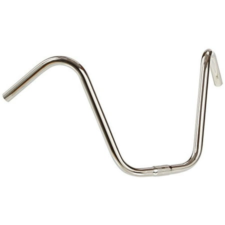 Wald 880 Hi-Rise Cruiser Bike Handlebar (23.25-Inches, Chrome, 10.5 ...