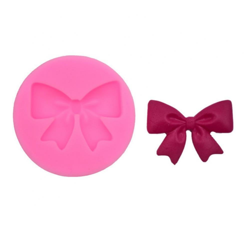 Bow Silicone Mold, Bow Fondant Mold Craft Mold,Birthday Wedding Party ...