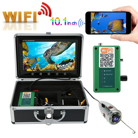 Wifi Camera, HD 10.1 Inch Night Vision Underwater Camera, For Fishing ...