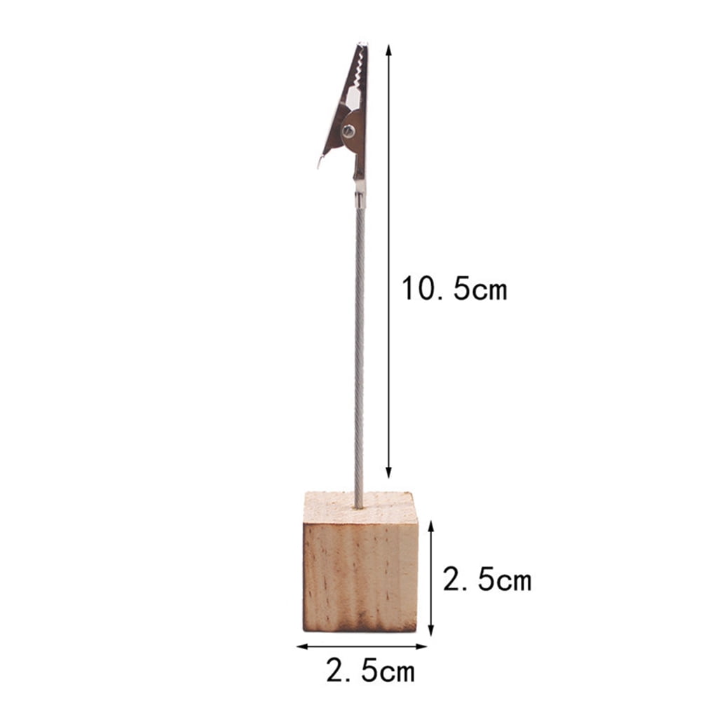 Click here for Qualitchoice 10pcs/Set Wooden Place Card Holder Cl... prices