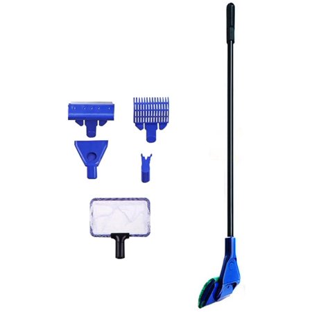 Tank Clean Kit Gravel Cleaner Fish Tank Brush Gravel Rake Fish Net ...